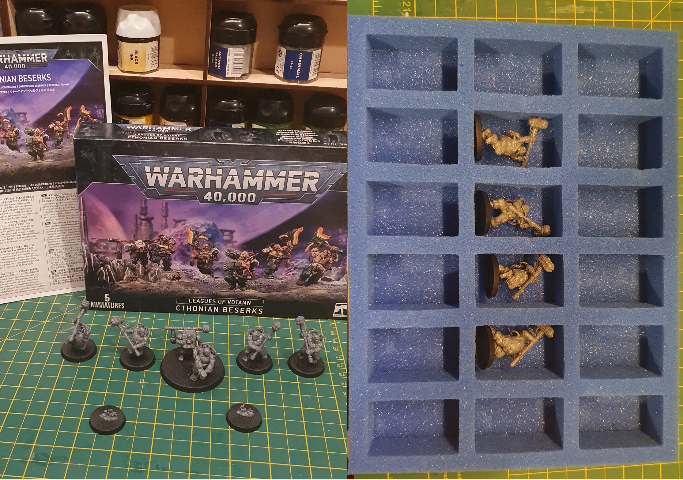 KR Figure Cases and Trays for Tabletop Gaming