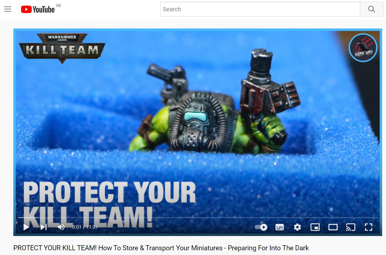 KR Figure Cases and Trays for Tabletop Gaming